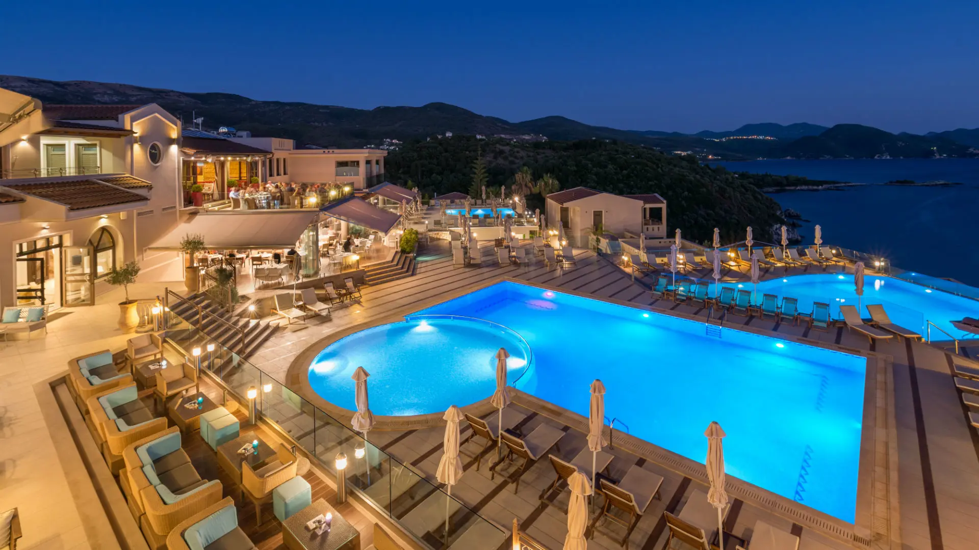 Sivota Diamond Spa Resort m/helpension - Sivota, Grækenland - Book her